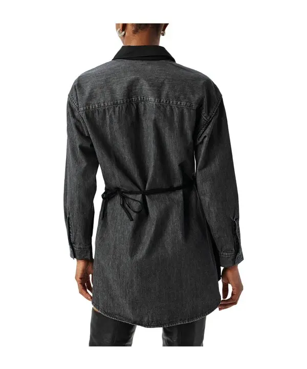 DIESEL® Collared Shirt Dress