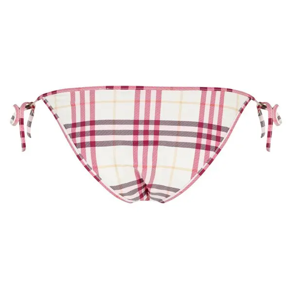 Burberry Checkered Tie Side Bikini Bottoms