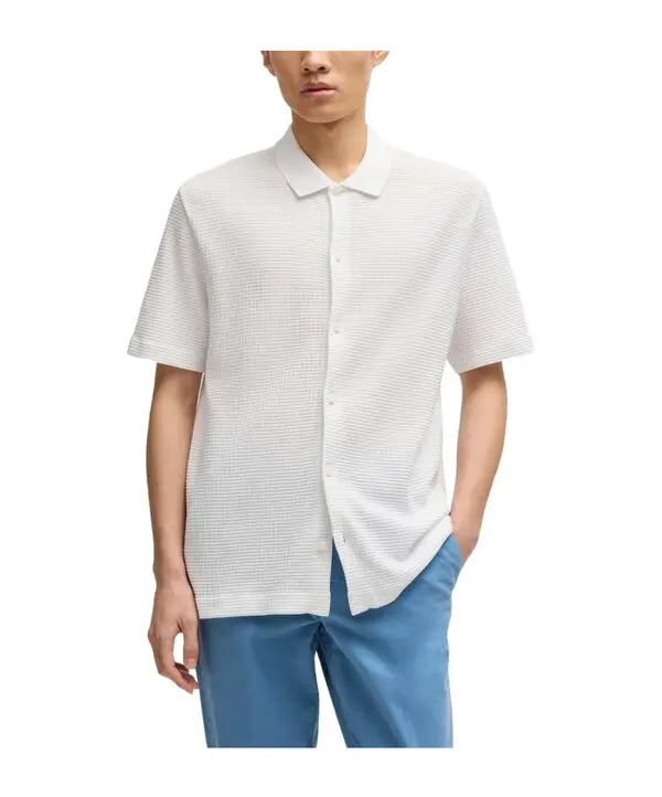 Hugo Boss Shortsleeve Knit Shirt