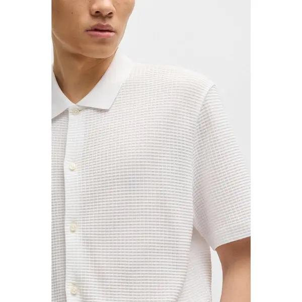 Hugo Boss Shortsleeve Knit Shirt