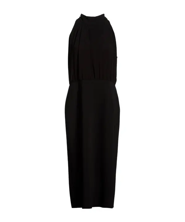 Max Mara Sleeveless Solid-color Dress - Black