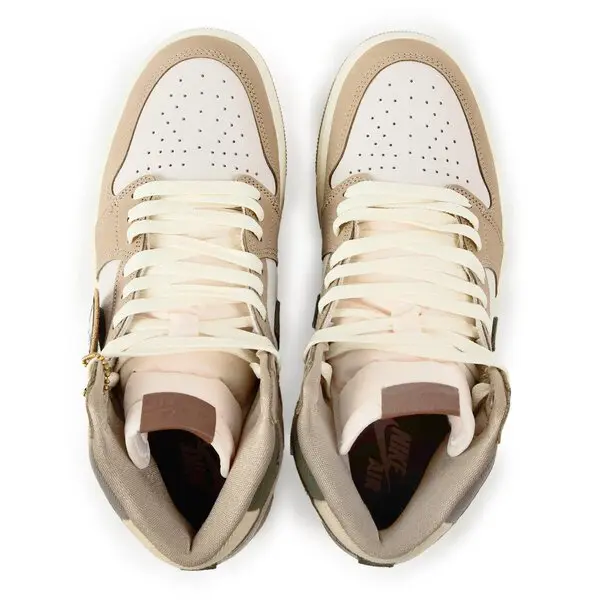 Nike High-top Casual Shoes - Nude