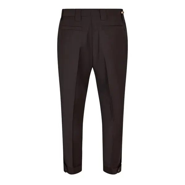 Versace Tailored Cuffed Trousers