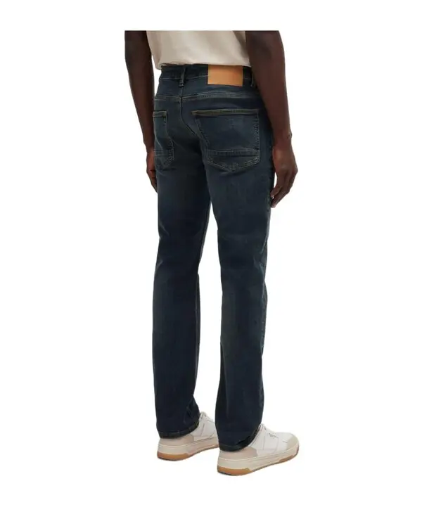Hugo Boss Darkblue Washed Denim Jeans