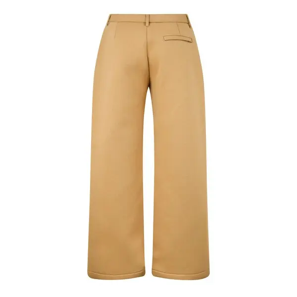 Dsquared2 Wide Leg Trousers With Raised Logo Detail