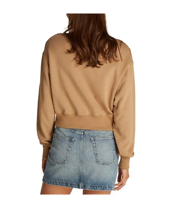 Tommy Hilfiger Cropped Crewneck Sweatshirt