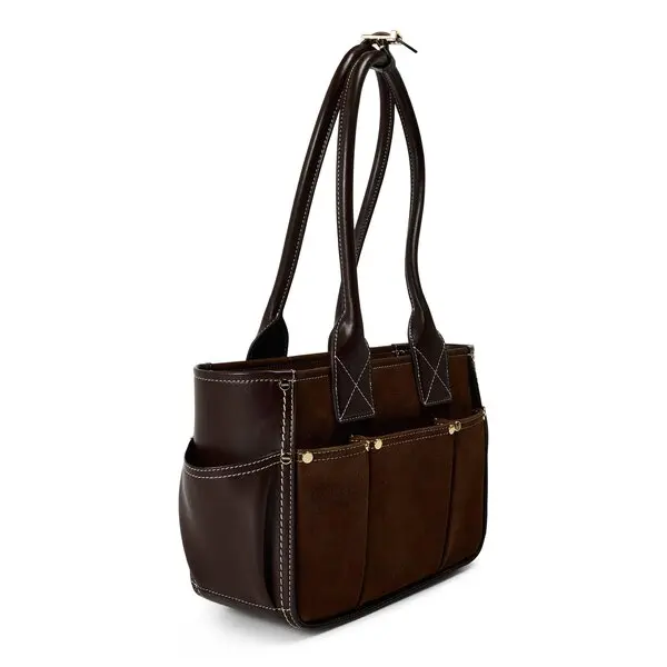 GANNI Solid Color Shoulder Bag
