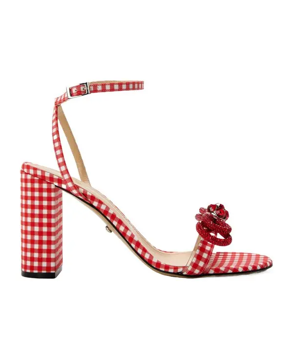 MACHMACH Block Heel Court Shoes