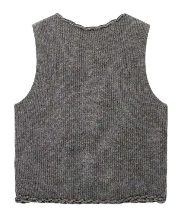 Emporio Armani Yak Wool Blend Vest Signature Capsule