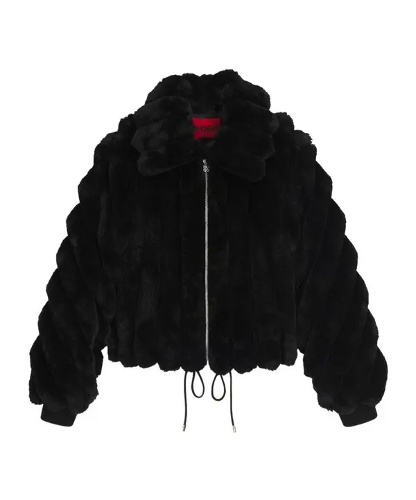 Hugo Boss Simple Coat - Black
