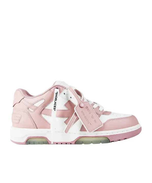 Off-White Two-tone Sneakers - Pink