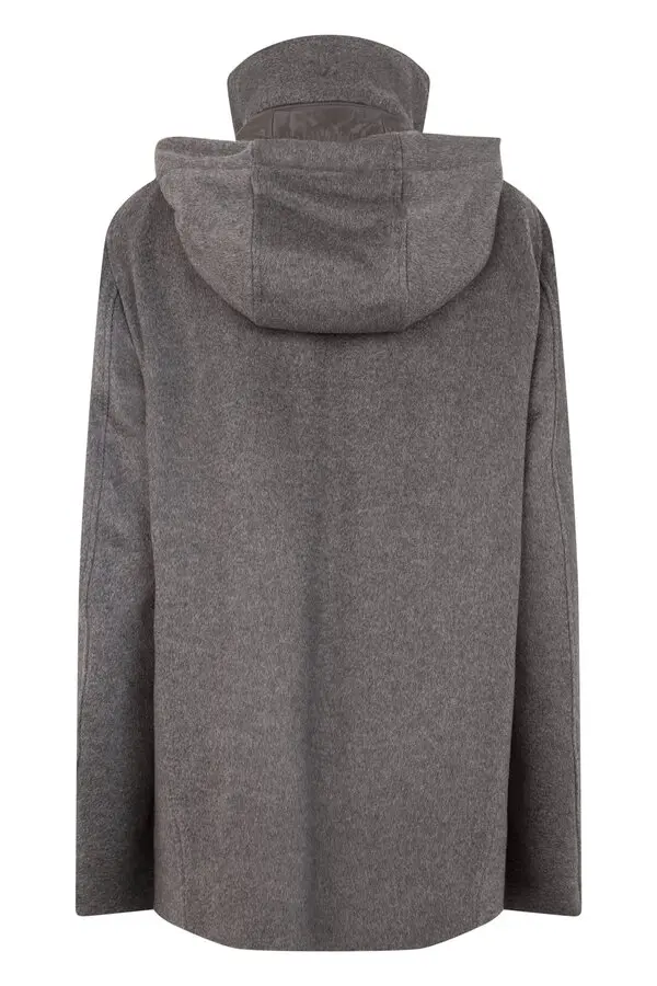 Herno Hooded Cashmere Coat