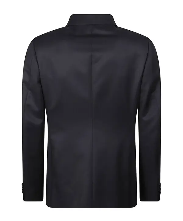 Zegna Long-sleeved Suit - Blue