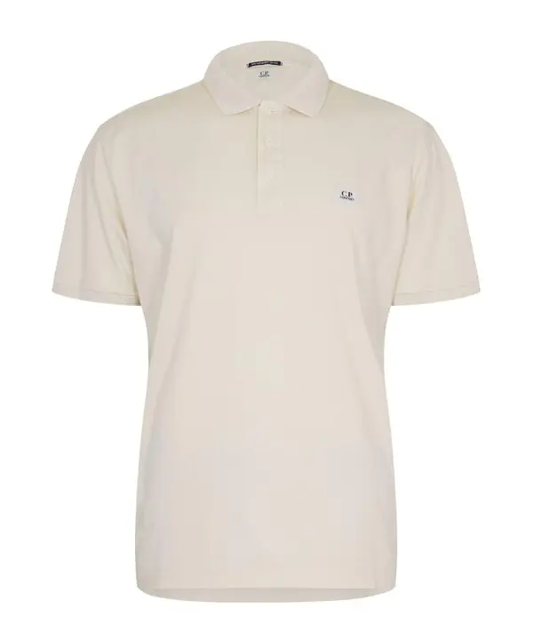 C.P. COMPANY Short Sleeve Polo Shirt - No
