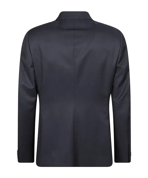Zegna Long-sleeved Suit - Blue