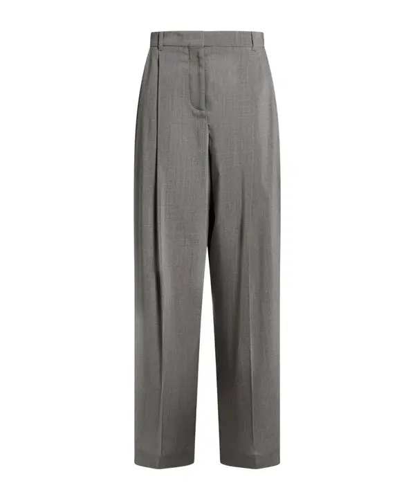 Jacquemus Simple And Loose-fit Trousers - Grey