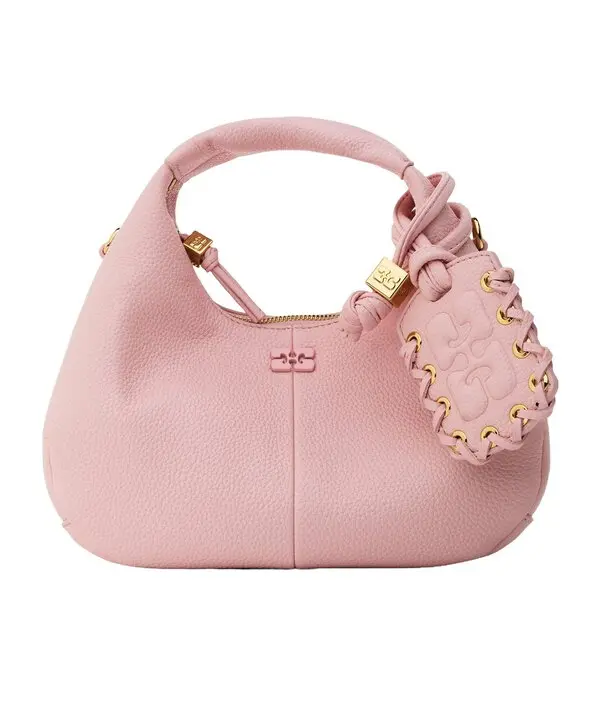 GANNI Mini Underarm Bag - Pink