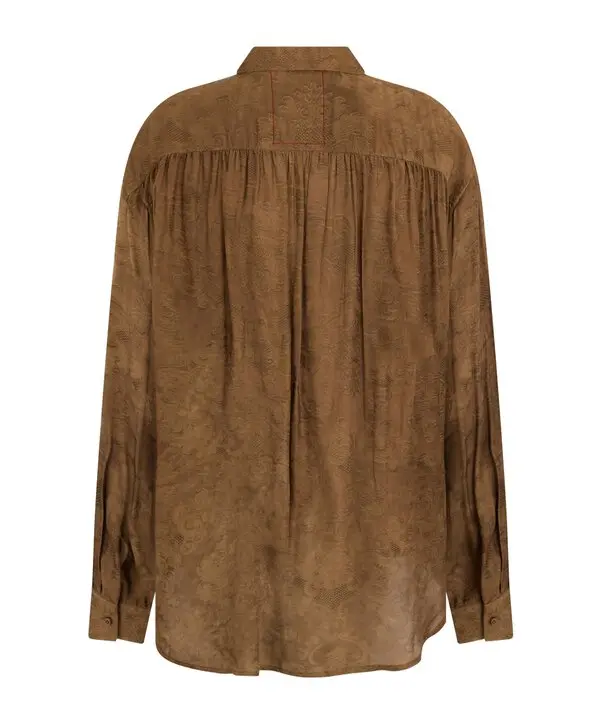 UMA WANG Shirt With Paisley Pattern