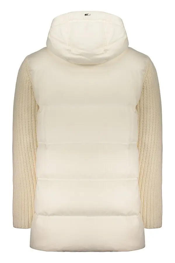 Herno Knitted Hooded Coat