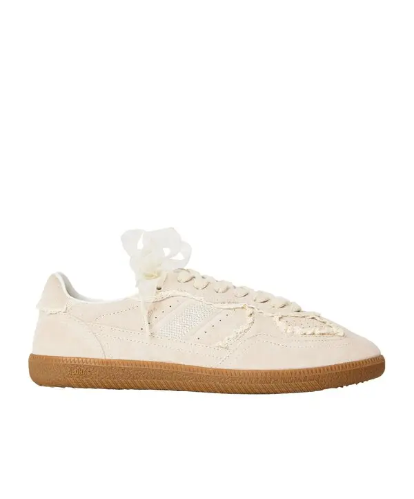 ALOHAS Crochet Lace-up Low Top Sneakers