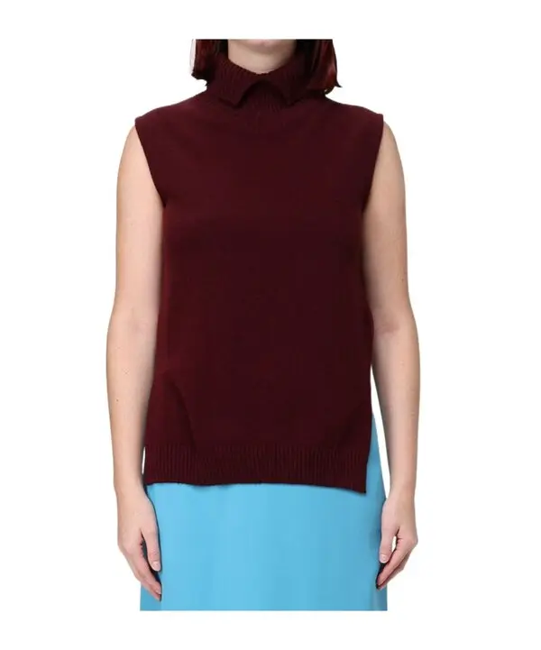 JIL SANDER Asymmetrical Knit Top - No
