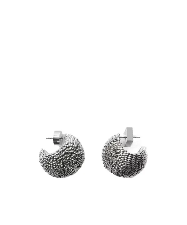 Jacquemus Hedgehog Earrings - Silver