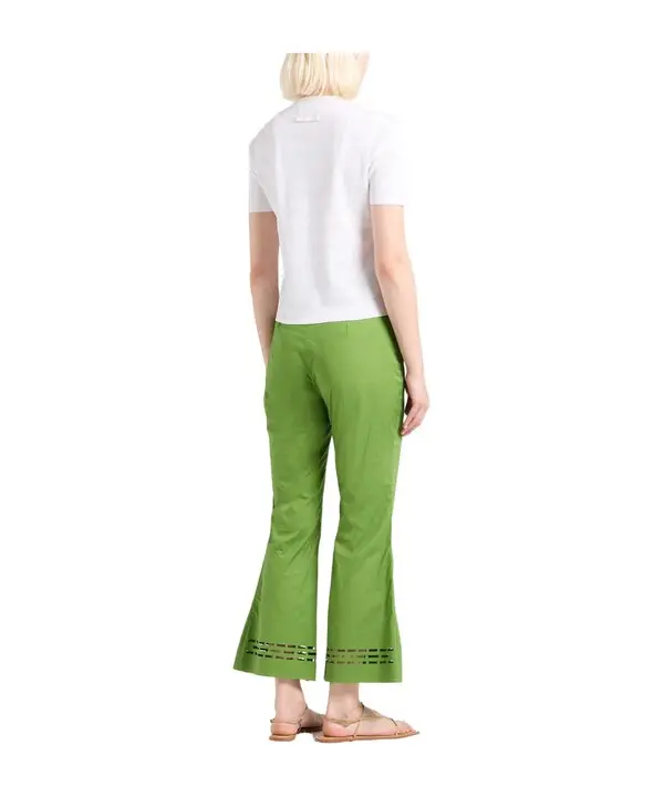 Tory Burch Solid-color Short-sleeve Crew Neck