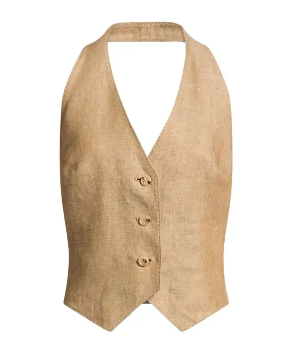 Max Mara Backless Top - Nude