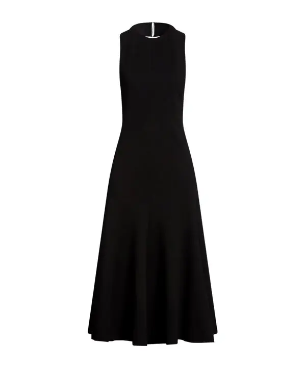 Jacquemus Sleeveless Flared Dress - Black
