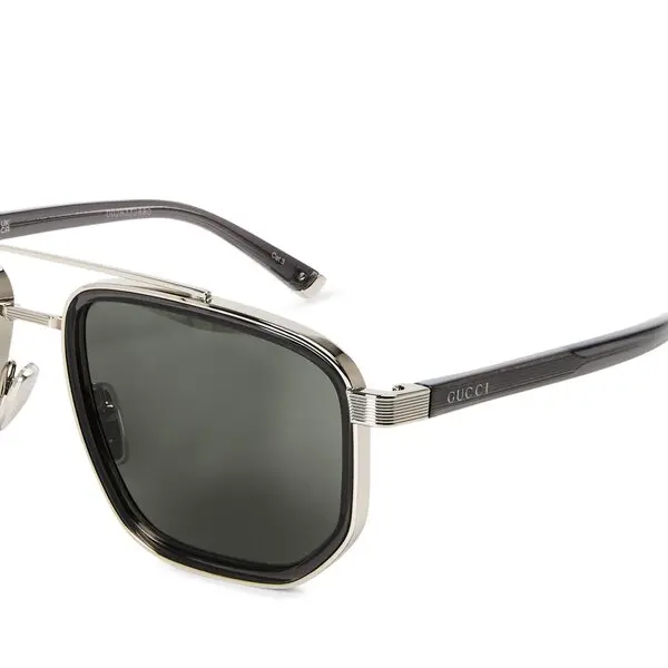 Gucci Square Aviator Sunglasses
