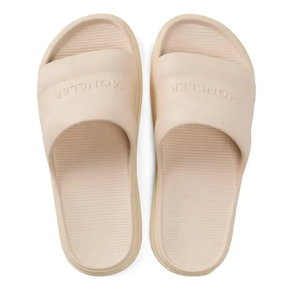 Moncler Solid Color Pool Sliders