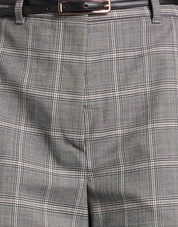 Max Mara Plaid Wide-leg Pants