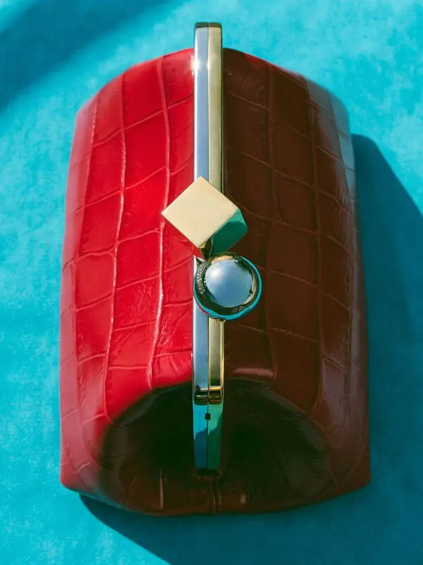 Jacquemus The Berlingot Small Clasp Bag