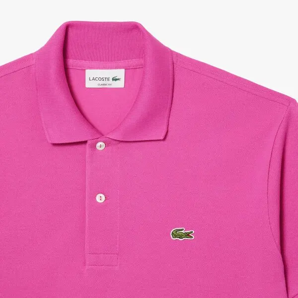 Lacoste Shortsleeve Polo Shirt - Pink