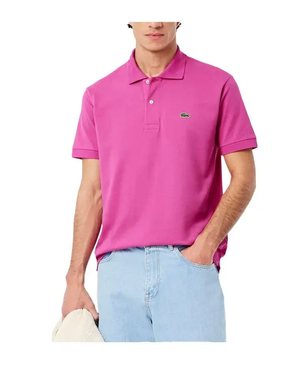 Lacoste Shortsleeve Polo Shirt - Pink