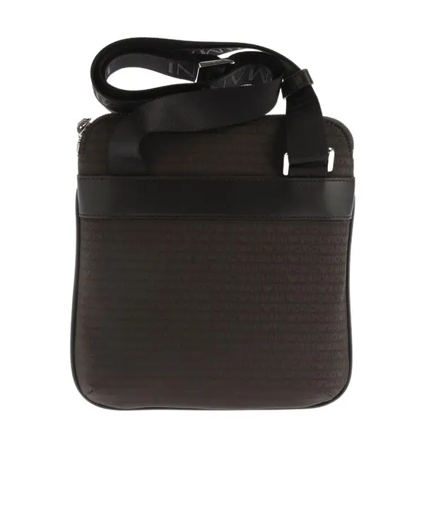 Emporio Armani Jacquard Logo Shoulder Bag