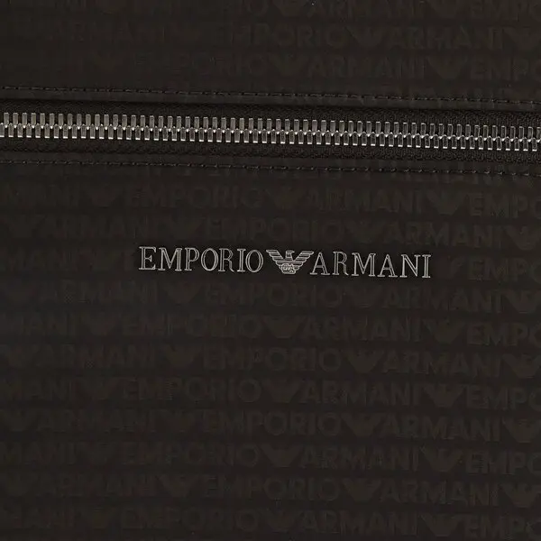 Emporio Armani Jacquard Logo Shoulder Bag