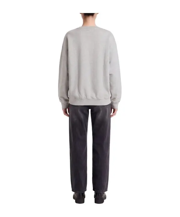 GANNI Solid-color Printed Sweatshirt