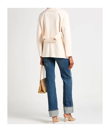 Max Mara Double-breasted Short Coat