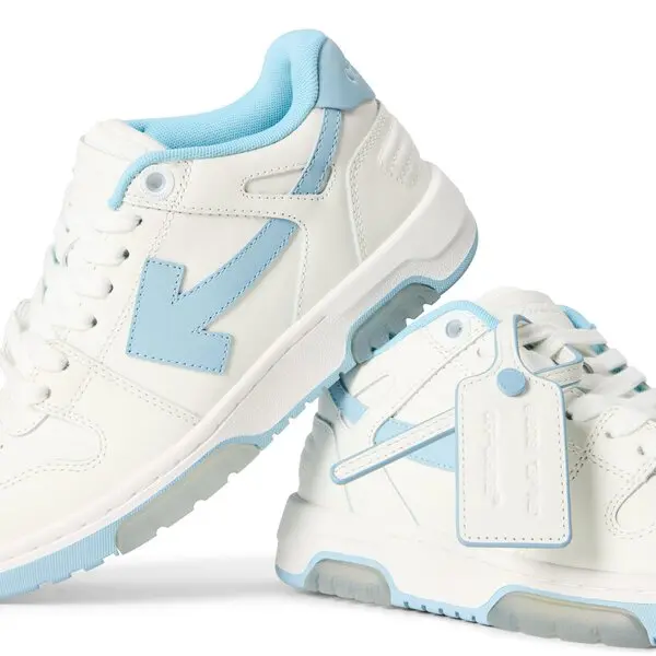 Off-White Signature Arrows Low Top Sneakers - Blue
