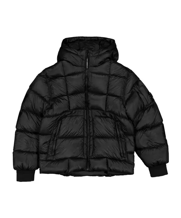 C.P. COMPANY Hooded Quilted Puffer Jacket
