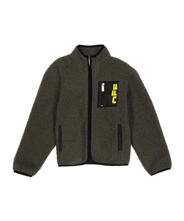 Off-White Standcollar Fleece Jacket