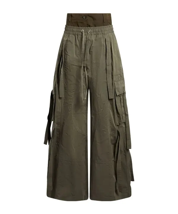 Dolce & Gabbana Solid-colored Cargo Pants - Green