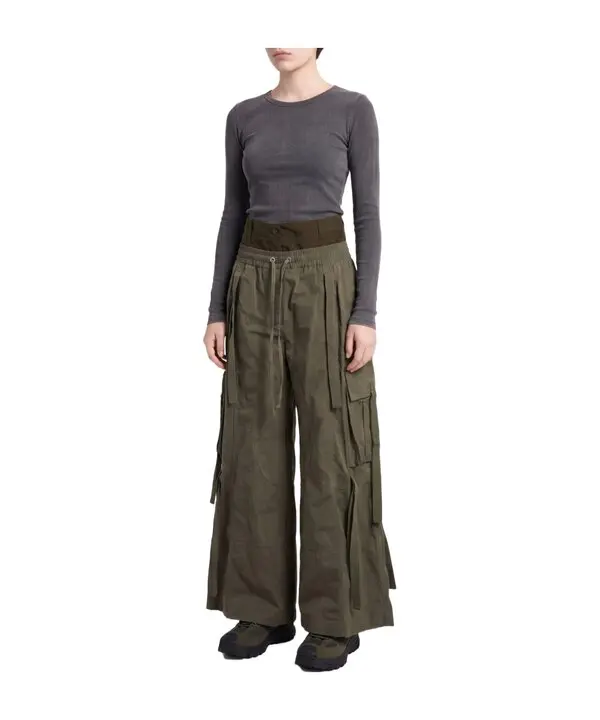 Dolce & Gabbana Solid-colored Cargo Pants