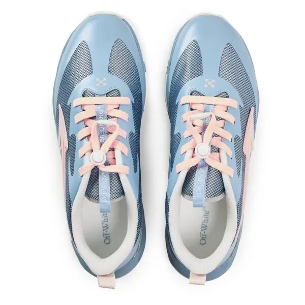 Off-White Color Block Trainers - Blue