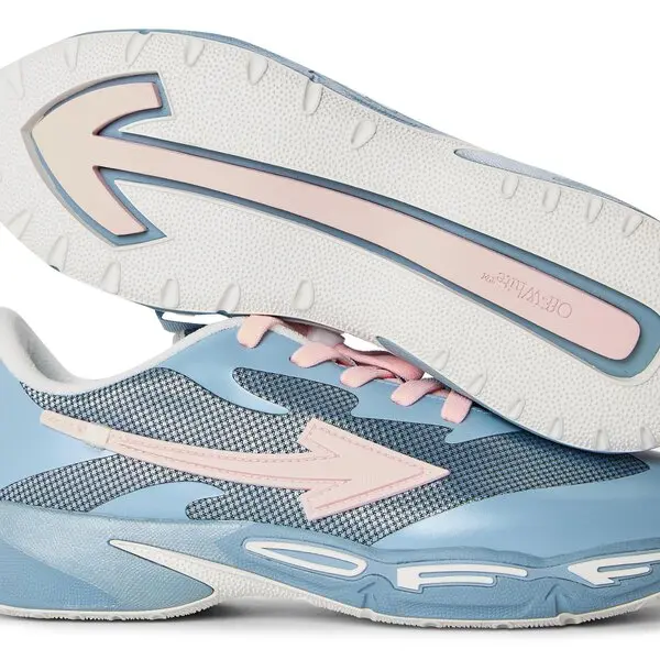 Off-White Color Block Trainers - Blue