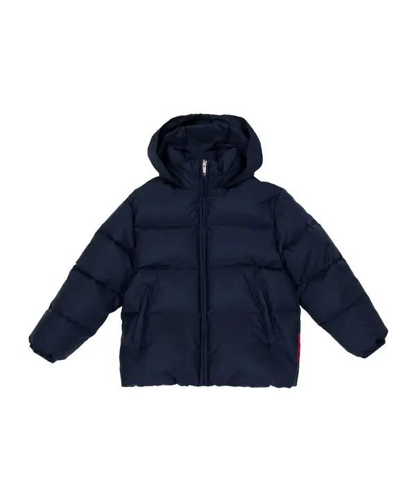 Gucci Hooded Quilted Jacket - Black
