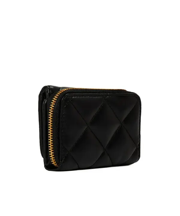 Barbour Quilted Short Wallet, Ziparound Closure
