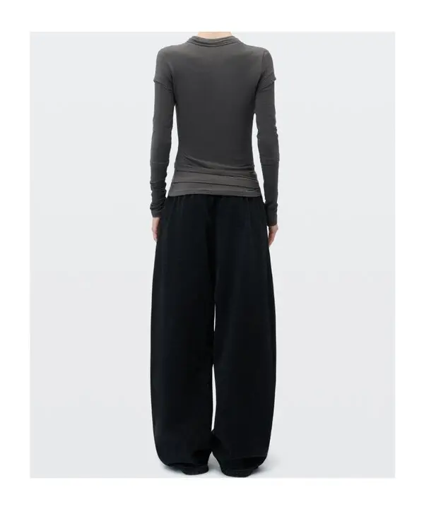 Alexander Wang Layered Long-sleeve Top