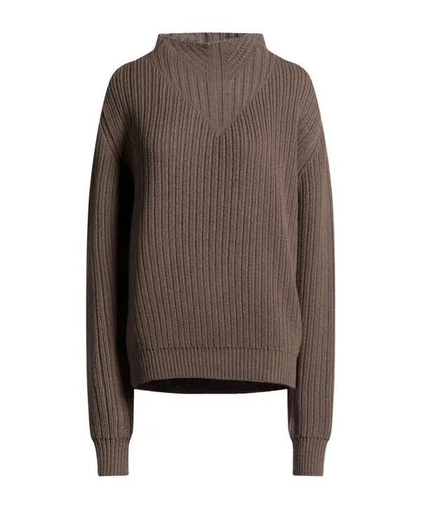 Rick Owens Solid-color Wool Knit Top